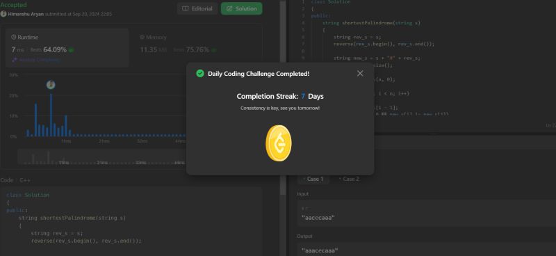 Himanshu Aryan (Anshul Pratap Singh) on LinkedIn: #coding #leetcode # ... Himanshu Aryan (Anshul Pratap Singh) on LinkedIn: #coding #leetcode # ...