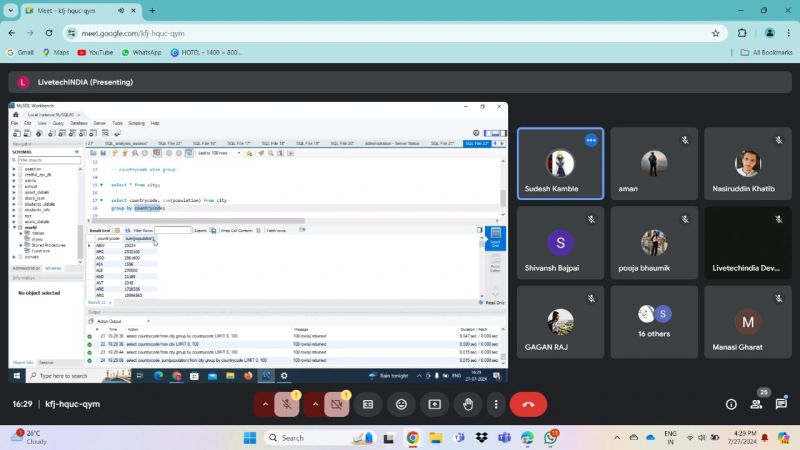 Manasi Gharat on LinkedIn: #sql #dataanalysis #livetechindia # ... Manasi Gharat on LinkedIn: #sql #dataanalysis #livetechindia # ...