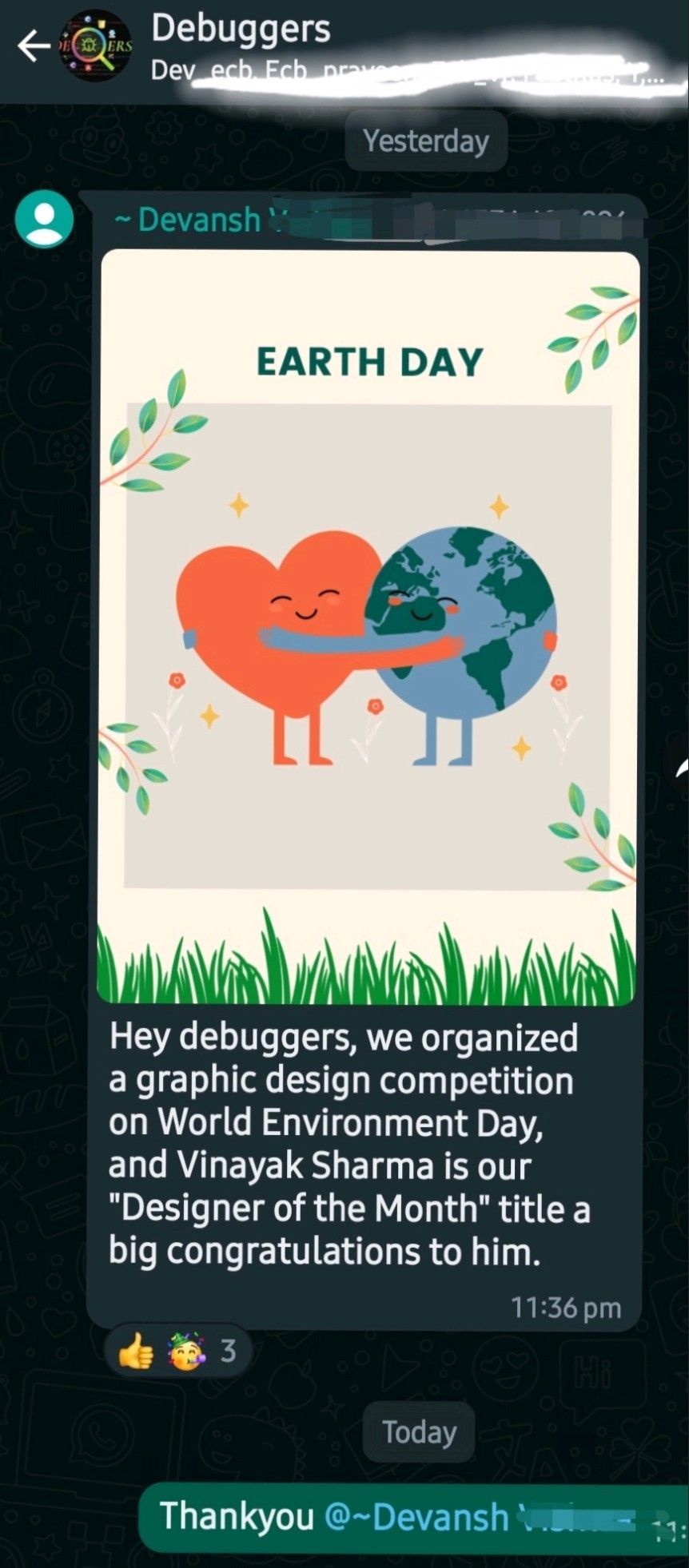 Vinayak Sharma on LinkedIn: #design #creativity #earthday Vinayak Sharma on LinkedIn: #design #creativity #earthday