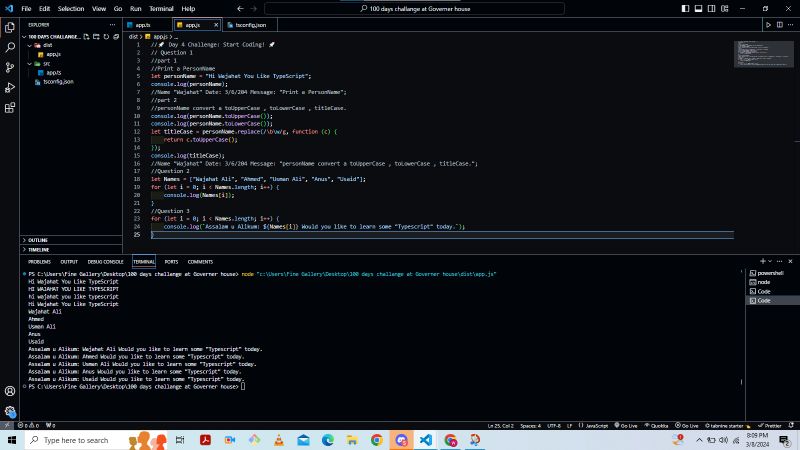 Wajahat Ali on LinkedIn: #100_days_of_coding_challenge #4_day_task # ... Wajahat Ali on LinkedIn: #100_days_of_coding_challenge #4_day_task # ...