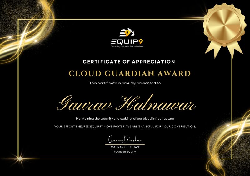 Gaurav Bhushan on LinkedIn: #equip9 #team Gaurav Bhushan on LinkedIn: #equip9 #team