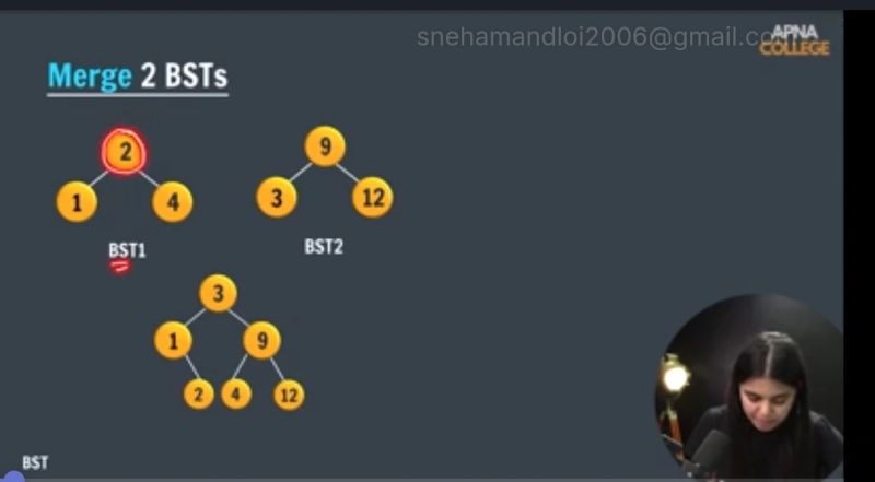 #dsa #binarysearchtree #codingjourney #womenintech #problemsolving ... #dsa #binarysearchtree #codingjourney #womenintech #problemsolving ...