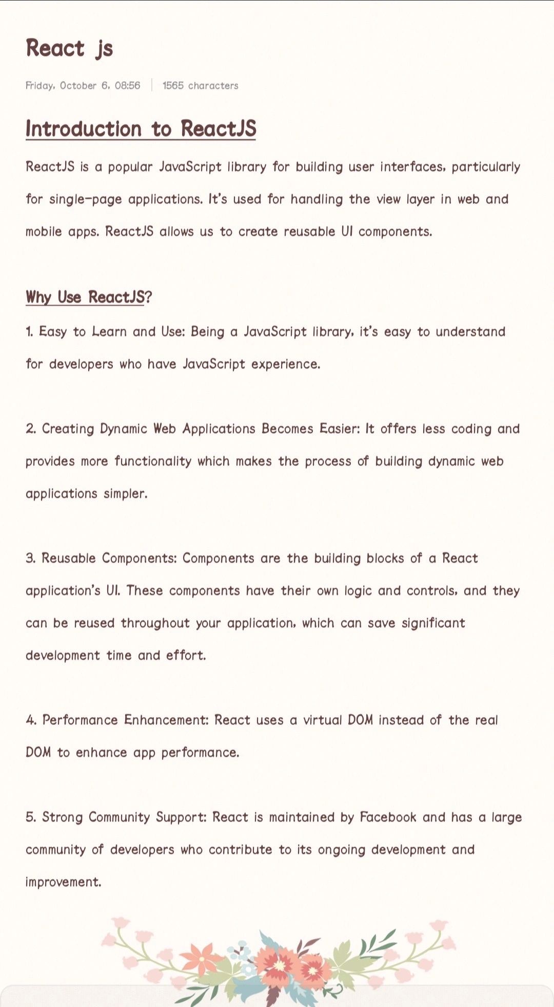 apurva Soni on LinkedIn: Introduction to react js. apurva Soni on LinkedIn: Introduction to react js.