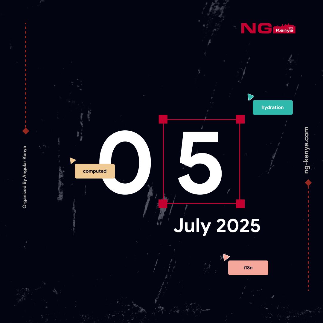 #ngkenya #angularkenya | Angular Kenya #ngkenya #angularkenya | Angular Kenya