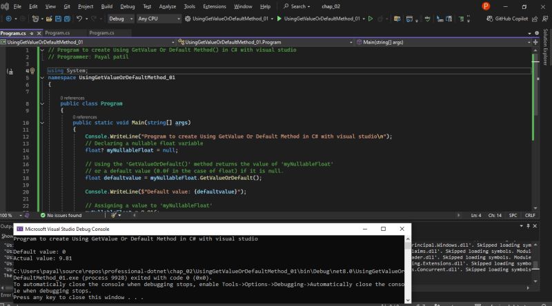 Payal Patil on LinkedIn: #programming #coding #dotnet #csharp # ... Payal Patil on LinkedIn: #programming #coding #dotnet #csharp # ...