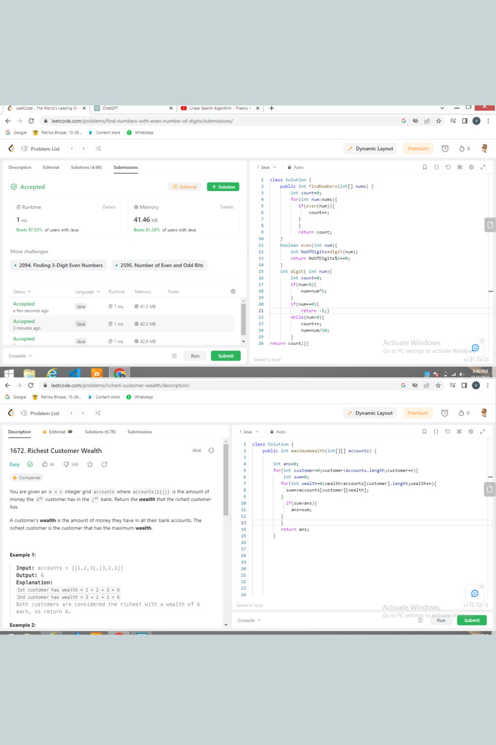 Vijayashri Raghuwanshi on LinkedIn: #100daysofcoding #javadev #leetcode ... Vijayashri Raghuwanshi on LinkedIn: #100daysofcoding #javadev #leetcode ...
