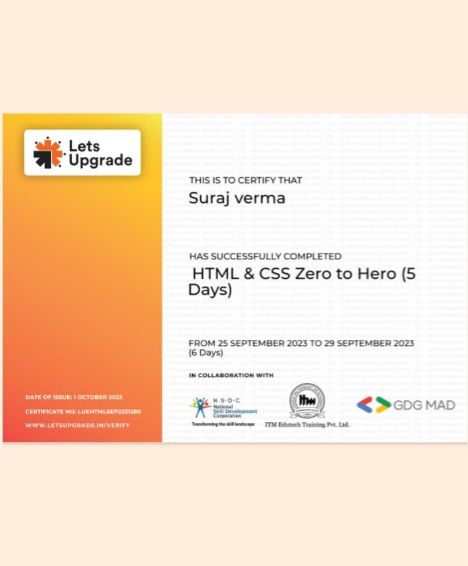 Suraj Verma on LinkedIn: #html #css Suraj Verma on LinkedIn: #html #css