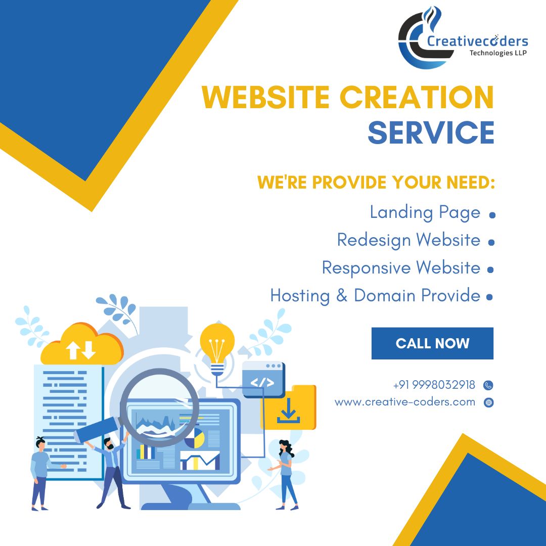 Creativecoders Technologies LLP on LinkedIn: #websitecreation # ... Creativecoders Technologies LLP on LinkedIn: #websitecreation # ...