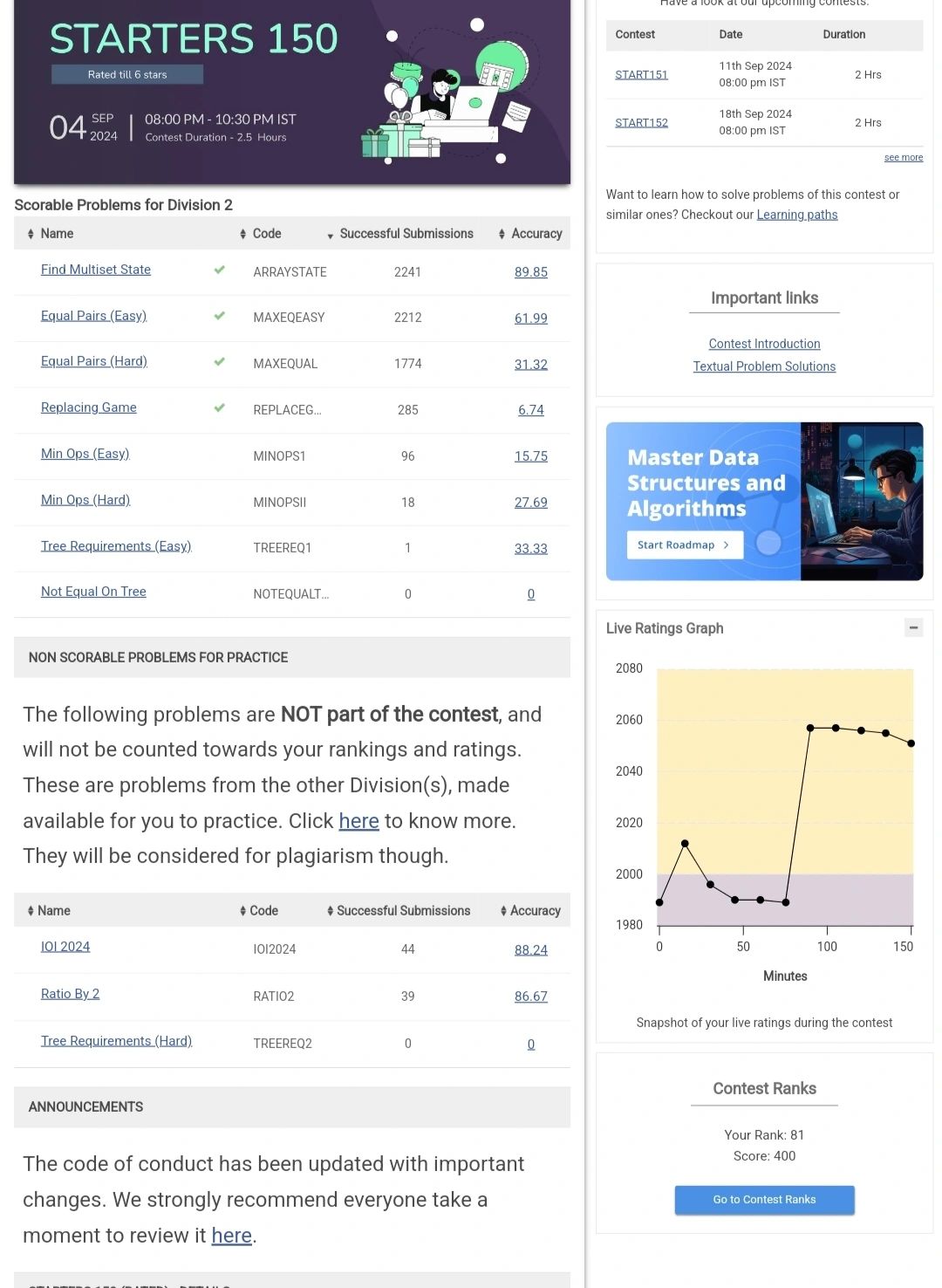 Mukul Kumar on LinkedIn: #codechef #competitiveprogramming #milestone # ... Mukul Kumar on LinkedIn: #codechef #competitiveprogramming #milestone # ...