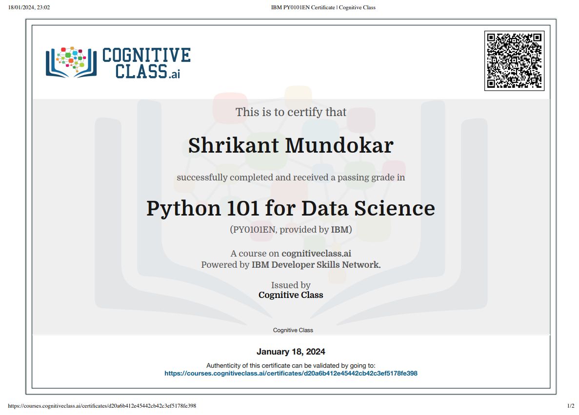 Shrikant Mundokar on LinkedIn: #pythonfordatascience # ... Shrikant Mundokar on LinkedIn: #pythonfordatascience # ...