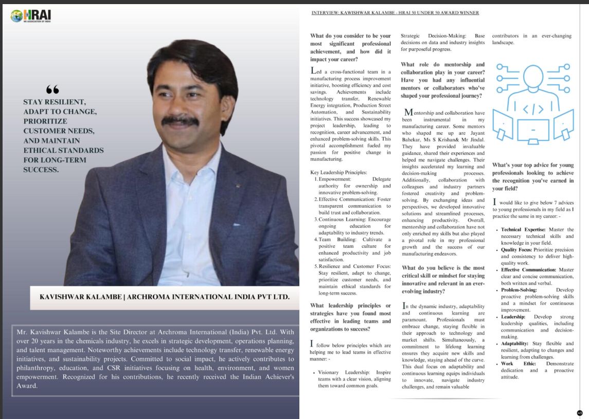 Kavishwar Kalambe on LinkedIn: #hrai | 32 comments Kavishwar Kalambe on LinkedIn: #hrai | 32 comments