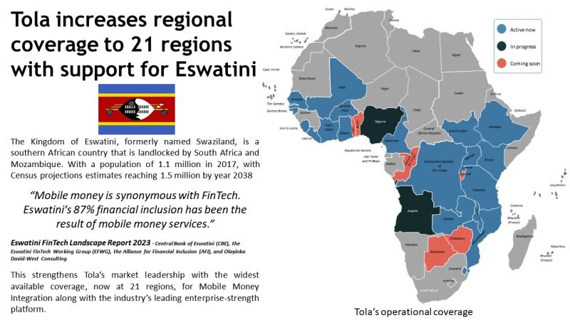 Tola Mobile on LinkedIn: #mobilemoney #mobilepayments #africatech Tola Mobile on LinkedIn: #mobilemoney #mobilepayments #africatech