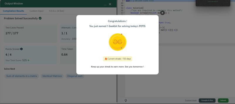 AMBAR BANERJEE on LinkedIn: I've just solved 150 coding challenges on ... AMBAR BANERJEE on LinkedIn: I've just solved 150 coding challenges on ...