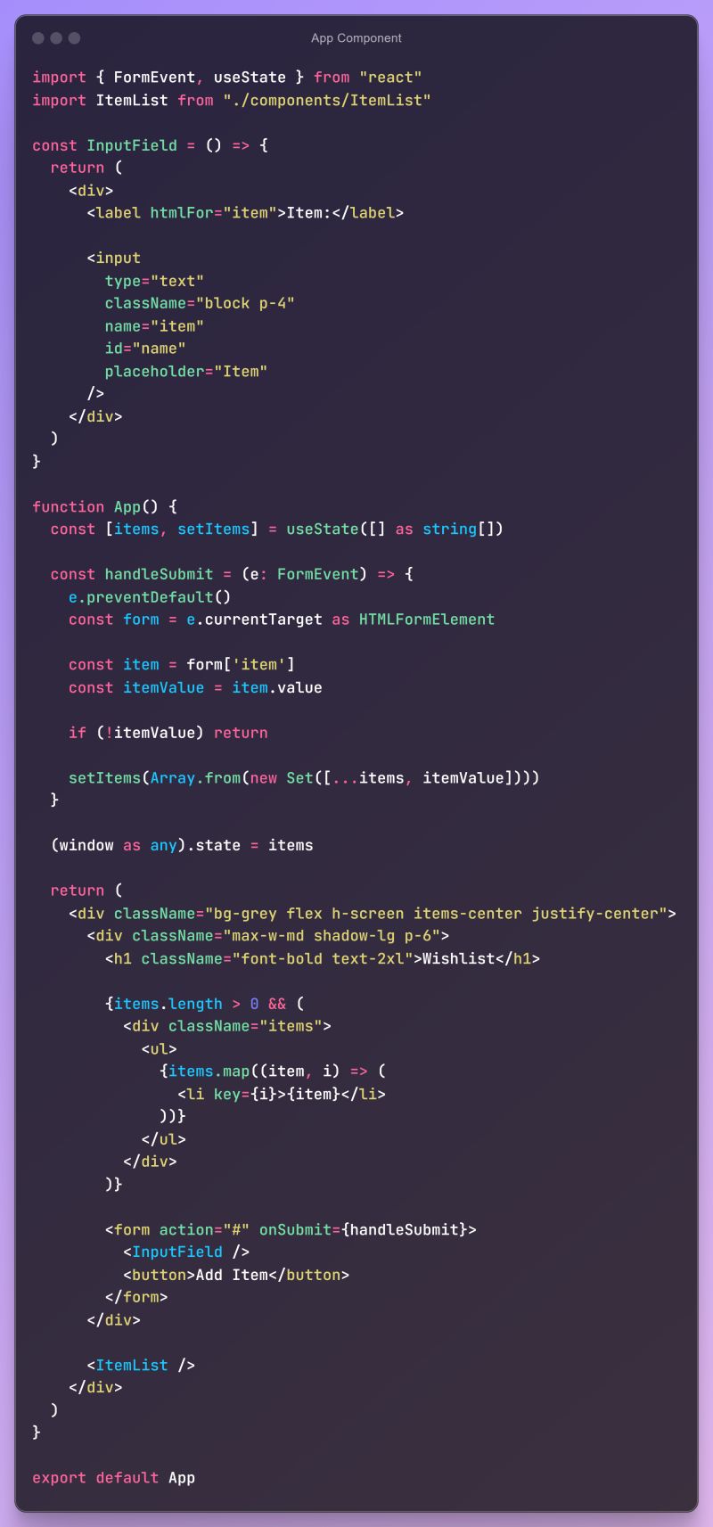Here's a cool trick that you can use to access state without passing ... Here's a cool trick that you can use to access state without passing ...