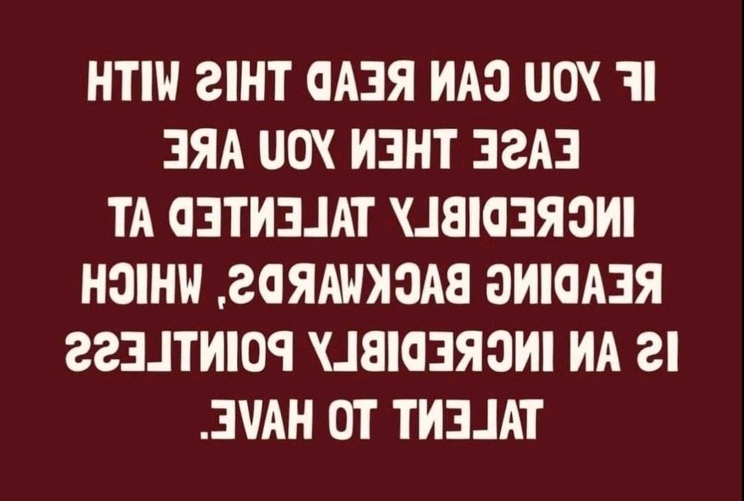 Piyush Bhatnagar on LinkedIn: Can you read this? Piyush Bhatnagar on LinkedIn: Can you read this?