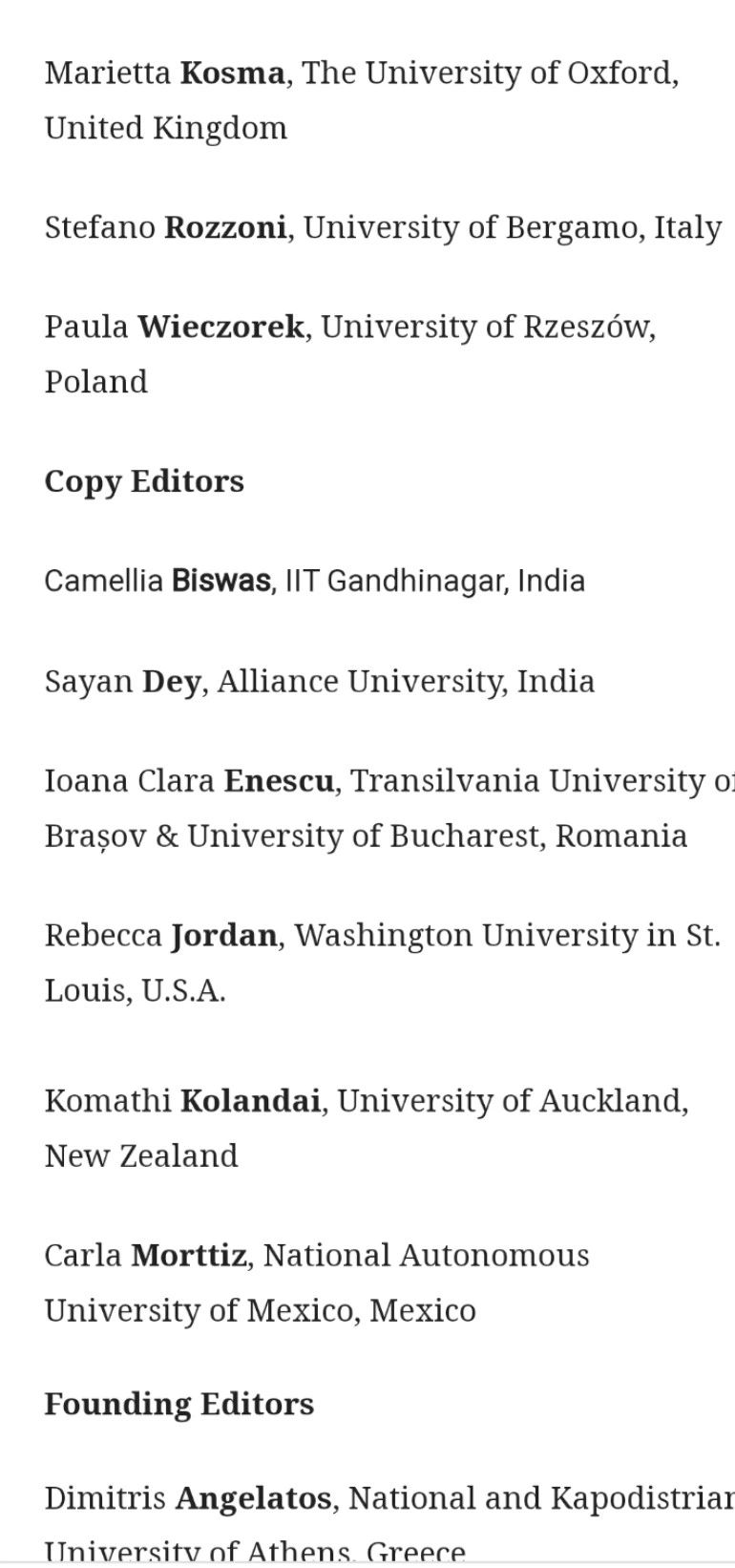 Happy to share that today I have joined the editorial board of the ... Happy to share that today I have joined the editorial board of the ...