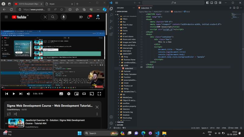 Aryan Kumar on LinkedIn: #js #dom #sigmawebdevelopment #javascript #bom ... Aryan Kumar on LinkedIn: #js #dom #sigmawebdevelopment #javascript #bom ...