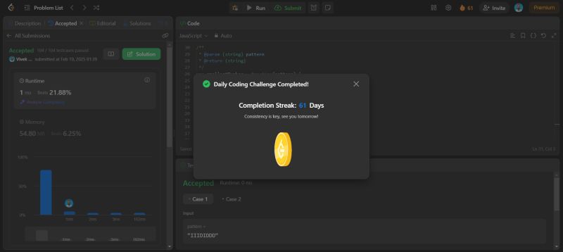 #leetcode #codingstreak #problemsolving #dsa #keepcoding #100daysofcode ... #leetcode #codingstreak #problemsolving #dsa #keepcoding #100daysofcode ...