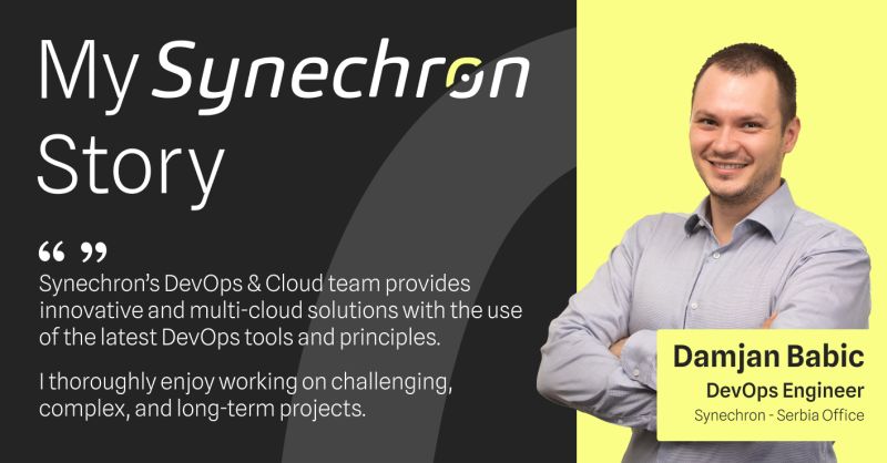 What is it like to be part of the DevOps & Cloud team at Synechron ... What is it like to be part of the DevOps & Cloud team at Synechron ...