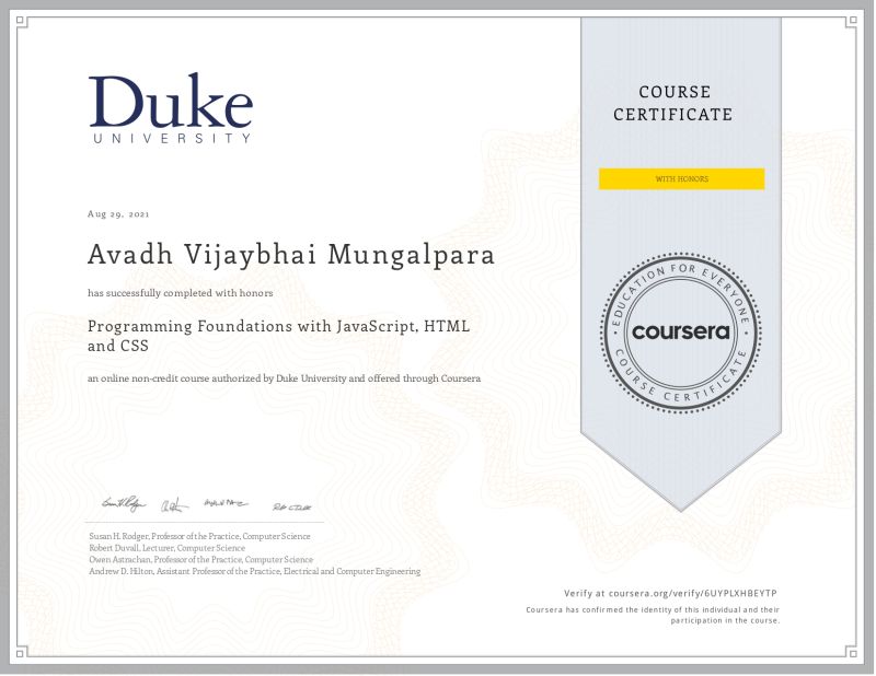 Avadh Mungalpara on LinkedIn: #html #css #javascript #webdevelopment # ... Avadh Mungalpara on LinkedIn: #html #css #javascript #webdevelopment # ...
