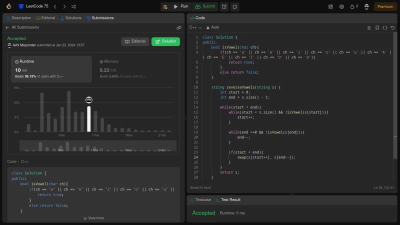 Avhi Mazumder on LinkedIn: #leetcode #codingchallenge #problemsolving Avhi Mazumder on LinkedIn: #leetcode #codingchallenge #problemsolving