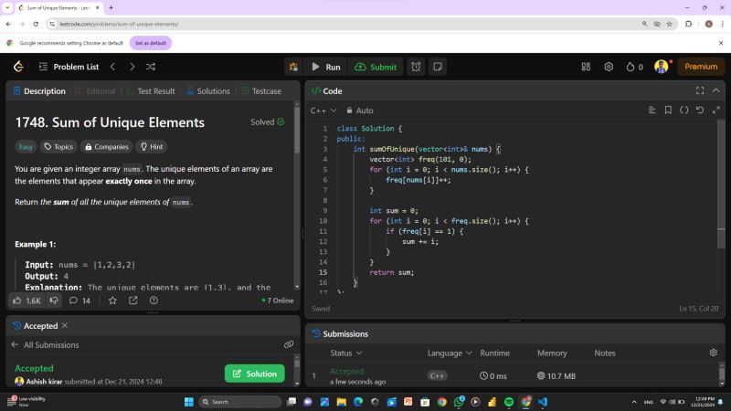Ashish Kirar on LinkedIn: 🚀 Leveling Up DSA Challenge with C++ - Season ... Ashish Kirar on LinkedIn: 🚀 Leveling Up DSA Challenge with C++ - Season ...