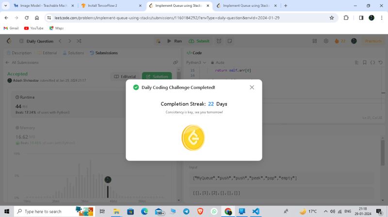 Day 25 of 75 days Leetcode challenge | Adesh Shrivastav posted on the ... Day 25 of 75 days Leetcode challenge | Adesh Shrivastav posted on the ...