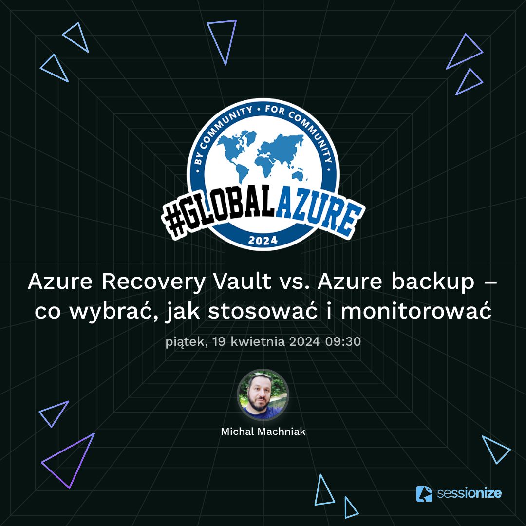 Michał Machniak na LinkedIn: #azureglobal #azureglobal2024 # ... Michał Machniak na LinkedIn: #azureglobal #azureglobal2024 # ...
