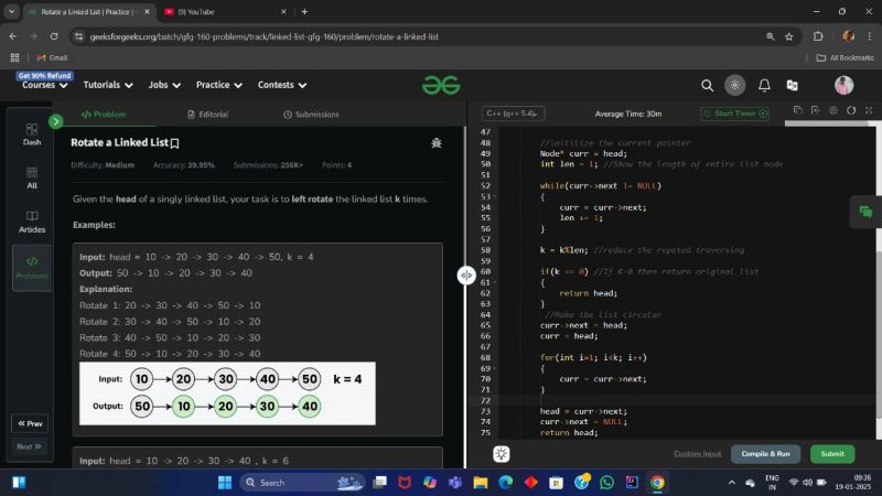 Prakash Talpada on LinkedIn: #gfg160 #codingchallenge #dsa #linkedlist ... Prakash Talpada on LinkedIn: #gfg160 #codingchallenge #dsa #linkedlist ...