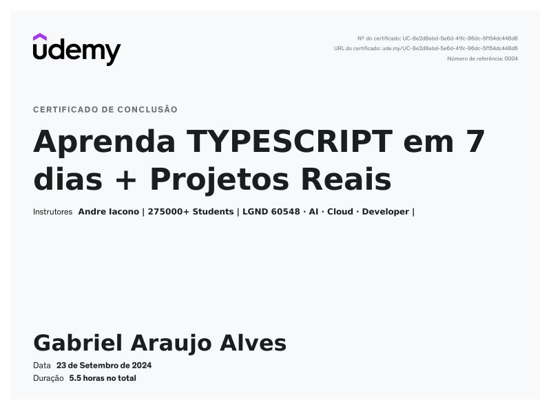 Gabriel Alves no LinkedIn: #javascript #typescript #nodejs #backend Gabriel Alves no LinkedIn: #javascript #typescript #nodejs #backend