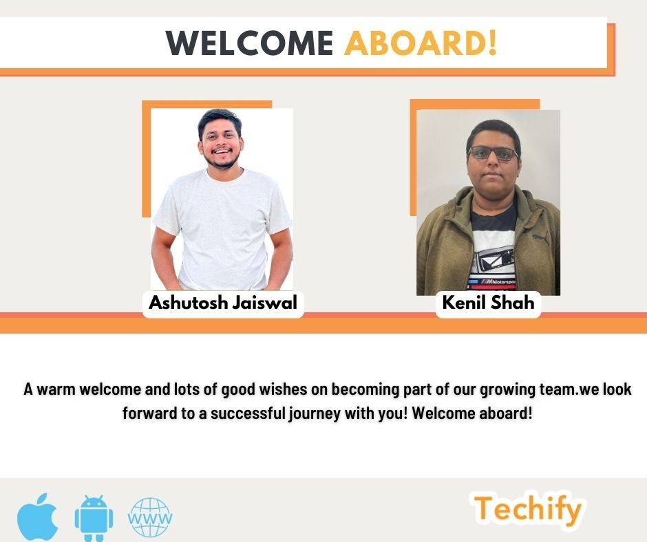 Techify Solutions Pvt Ltd on LinkedIn: Ashutosh Jaiswal Kenil Shah ... Techify Solutions Pvt Ltd on LinkedIn: Ashutosh Jaiswal Kenil Shah ...