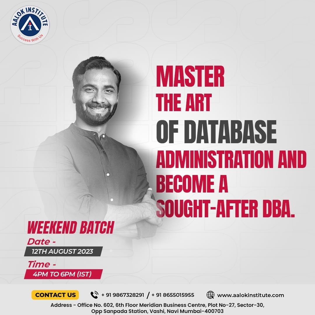 Aalok Institute on LinkedIn: #aalokinstitute #database #learning # ... Aalok Institute on LinkedIn: #aalokinstitute #database #learning # ...