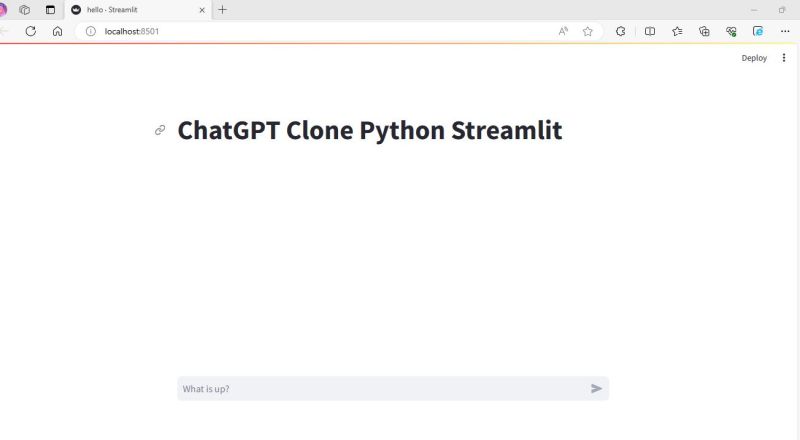 Ariba Memon on LinkedIn: Chatgpt clone by using Python Streamlit My Github… Ariba Memon on LinkedIn: Chatgpt clone by using Python Streamlit My Github…