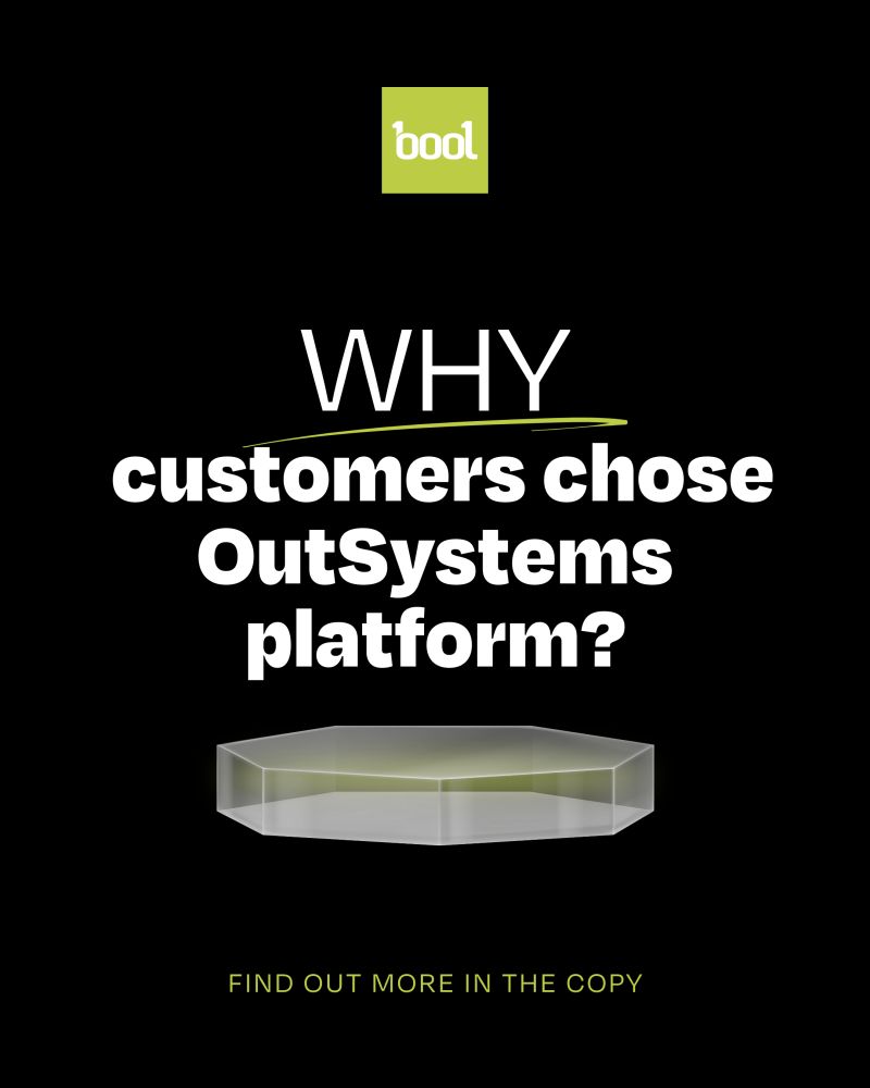 Bool on LinkedIn: #bool #lowcode #innovation #digitaltransformation Bool on LinkedIn: #bool #lowcode #innovation #digitaltransformation