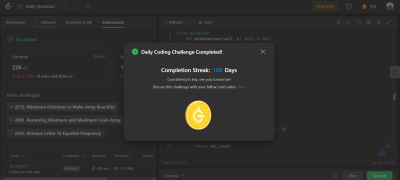 Satyajit Satapathy on LinkedIn: #leetcode #codingjourney ... Satyajit Satapathy on LinkedIn: #leetcode #codingjourney ...
