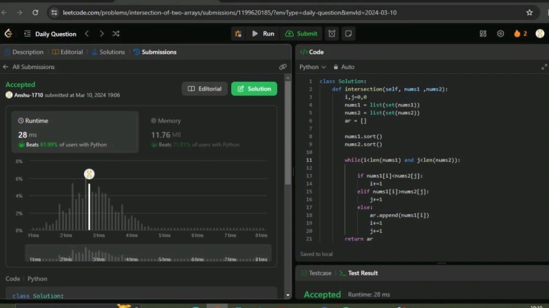 Anshu Shukla on LinkedIn: #100daysofcode #leetcode #leetcodestreak Anshu Shukla on LinkedIn: #100daysofcode #leetcode #leetcodestreak