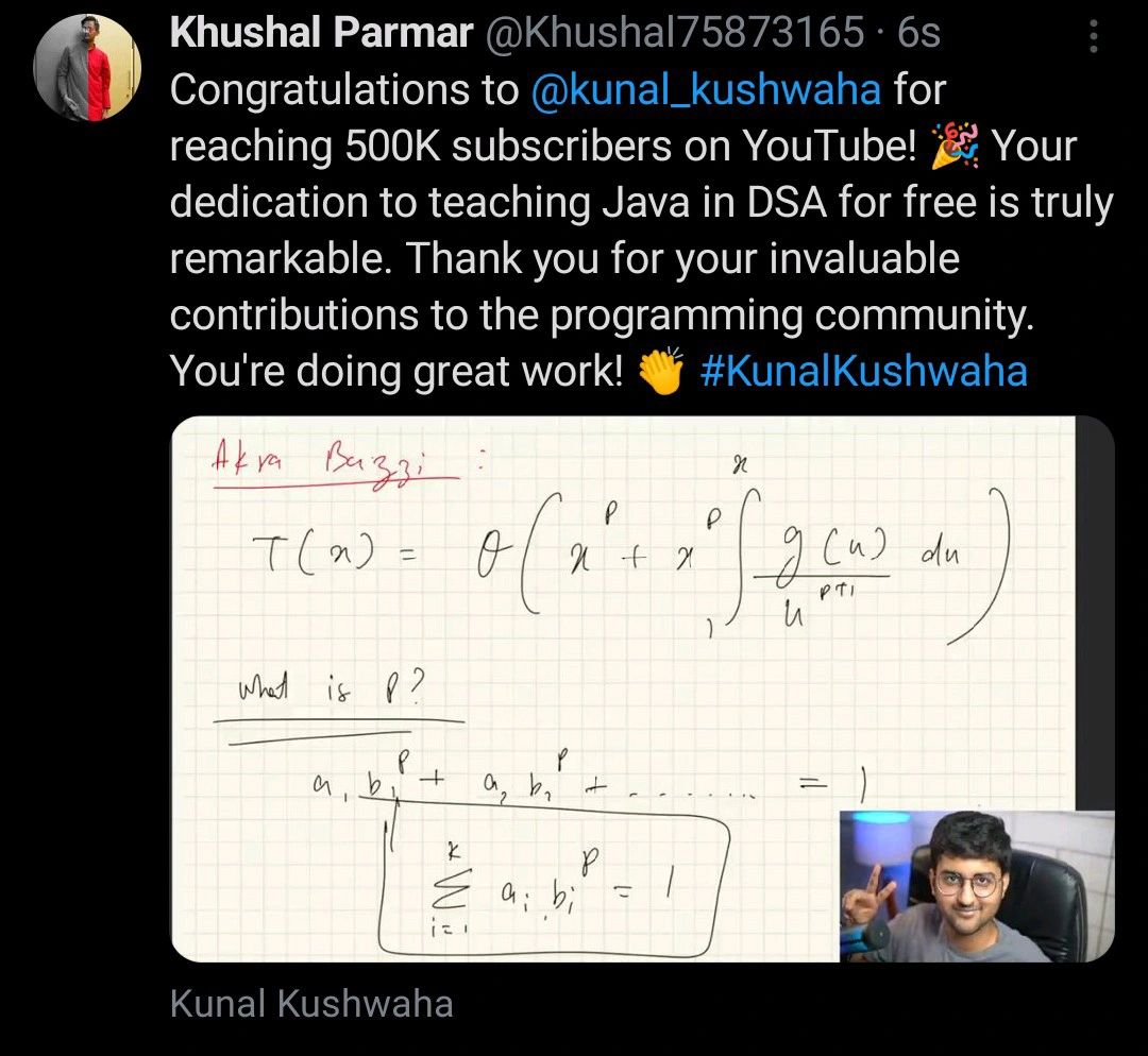 Khushal Parmar on LinkedIn: #learninginpublic Khushal Parmar on LinkedIn: #learninginpublic
