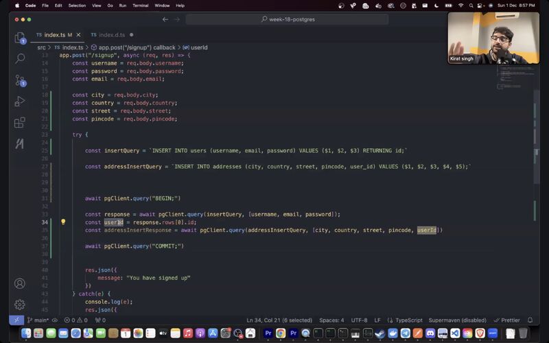Michael Hosamani on LinkedIn: #webdevelopment #learninpublic #100xdevs Michael Hosamani on LinkedIn: #webdevelopment #learninpublic #100xdevs