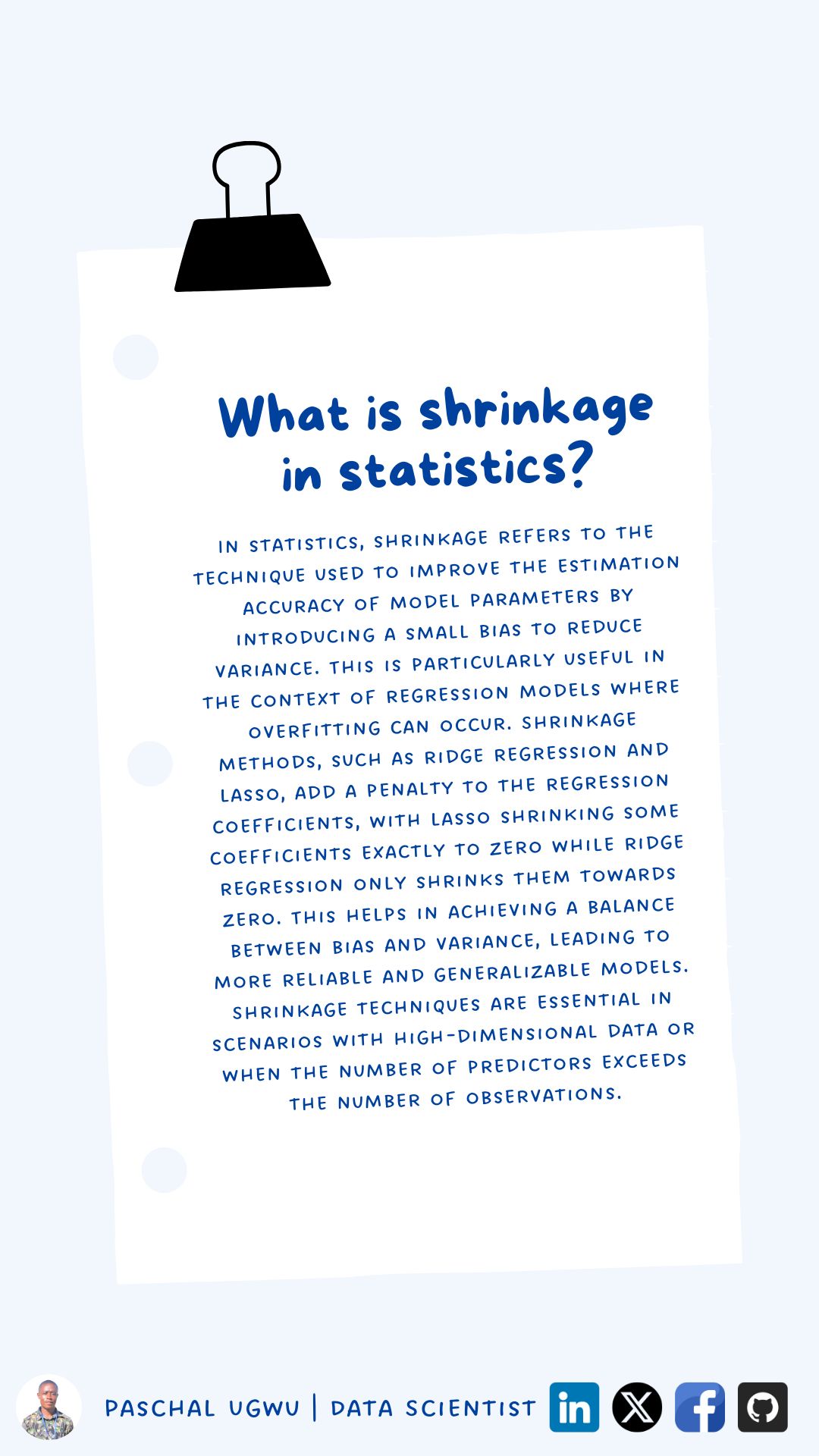 Paschal Ugwu on LinkedIn: #datascience #statistics #machinelearning #ai ... Paschal Ugwu on LinkedIn: #datascience #statistics #machinelearning #ai ...