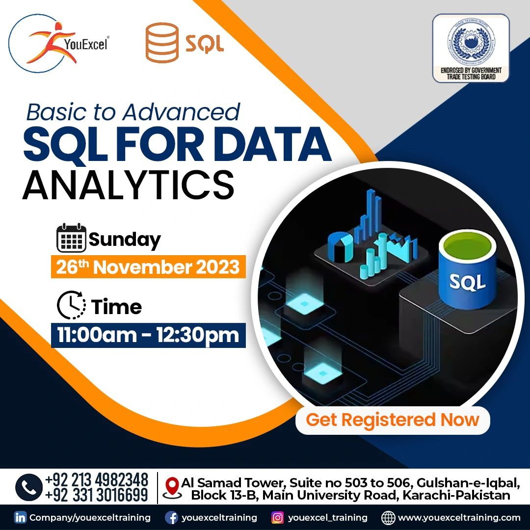 YouExcel Training on LinkedIn: #sqltraining #dataanalytics #sqlskills # ... YouExcel Training on LinkedIn: #sqltraining #dataanalytics #sqlskills # ...