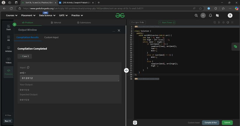 #160daysofcode #geekstreak2025 #gfg160 #160daysofcode #c #dsa #coding ... #160daysofcode #geekstreak2025 #gfg160 #160daysofcode #c #dsa #coding ...