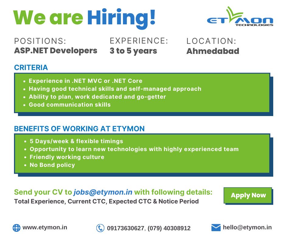 Etymon Technologies on LinkedIn: #aspdotnet #core #mvc #azure #sql # ... Etymon Technologies on LinkedIn: #aspdotnet #core #mvc #azure #sql # ...