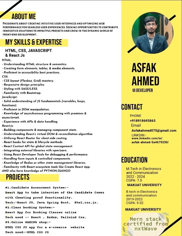 ASFAK AHMED on LinkedIn: #fresher #jobopportunity #newbeginnings ASFAK AHMED on LinkedIn: #fresher #jobopportunity #newbeginnings