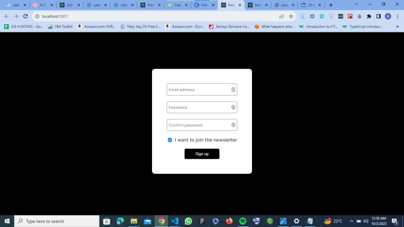 Muhammad Abubakar Naeem on LinkedIn: #reactjs #usestate #signuppage # ... Muhammad Abubakar Naeem on LinkedIn: #reactjs #usestate #signuppage # ...