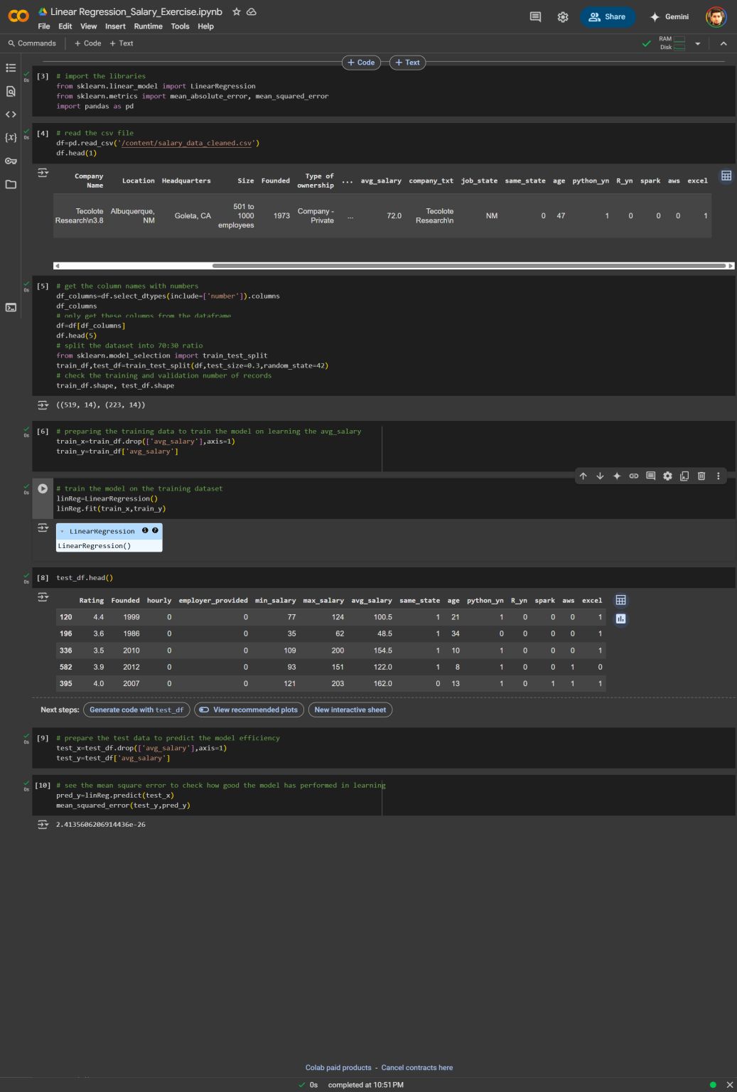 #python #machinelearning #linearregression #googlecolab #datascience ... #python #machinelearning #linearregression #googlecolab #datascience ...