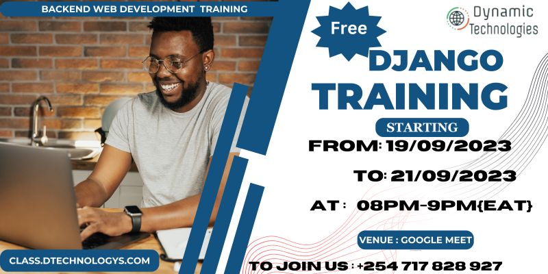 Daniel Wangari on LinkedIn: #python #django #onlinetraining #learncoding Daniel Wangari on LinkedIn: #python #django #onlinetraining #learncoding