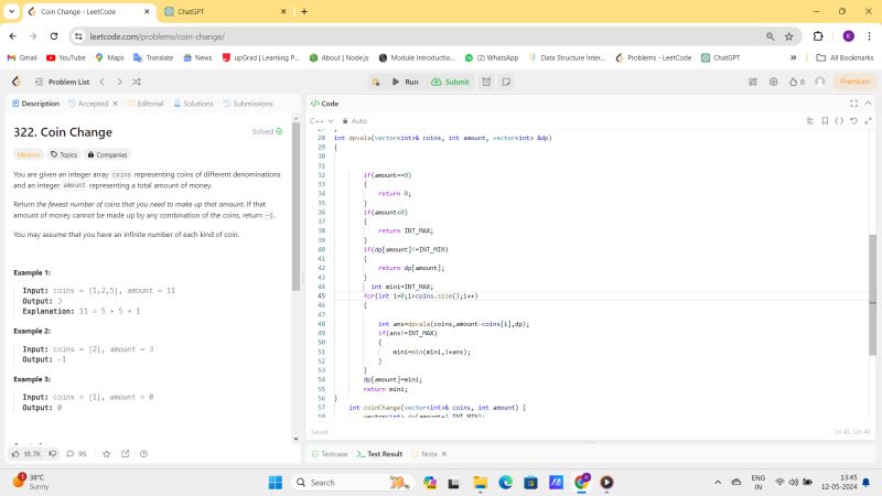 @LeetCode 322 Coinchange by dynamic programming 1st solution by Topdown ... @LeetCode 322 Coinchange by dynamic programming 1st solution by Topdown ...