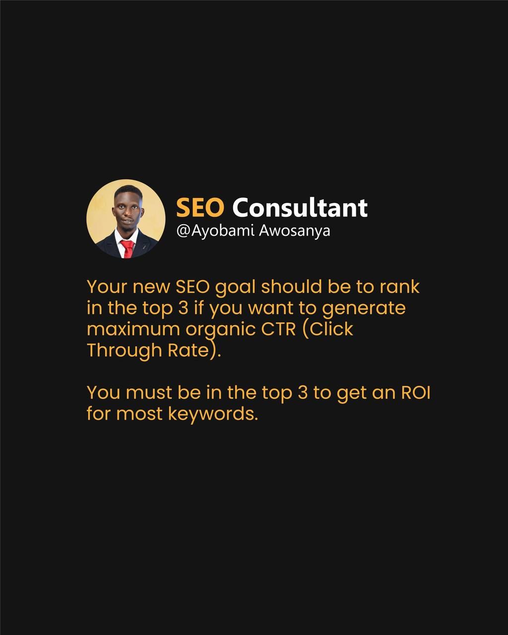 Why ranking #1 on Google isn’t enough and a valid SEO goal | Ayobami ... Why ranking #1 on Google isn’t enough and a valid SEO goal | Ayobami ...