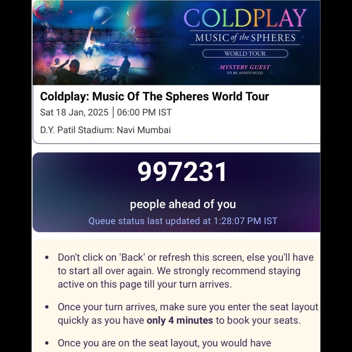 Ayush Kohade on LinkedIn: #falgunipathak #coldplay #coldplaytickets # ... Ayush Kohade on LinkedIn: #falgunipathak #coldplay #coldplaytickets # ...