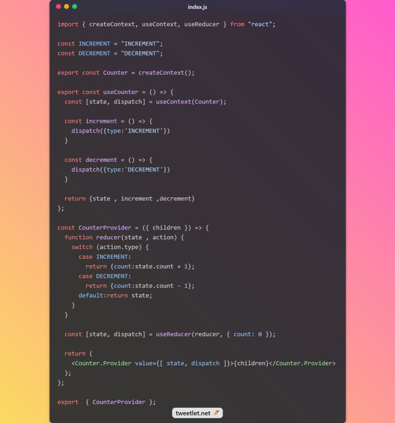 Himanshu Kumar Singh on LinkedIn: #react #contextapi #reacthooks #redux ... Himanshu Kumar Singh on LinkedIn: #react #contextapi #reacthooks #redux ...